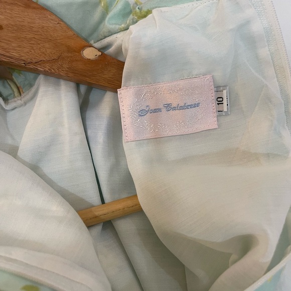 Joan Calabrese | Dresses | Joan Calabrese Girls Blue Floral Dress ...